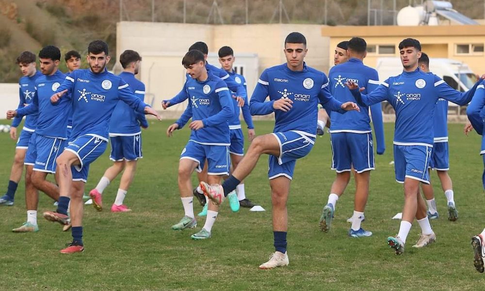 ΚΛΙΚΣ από την προπόνηση της Εθνικής Νέων – Football Academia